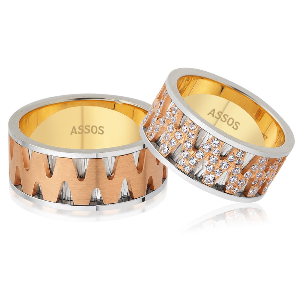 Çift Alyans Modelleri ve Fiyatları / AssosPirlanta.com